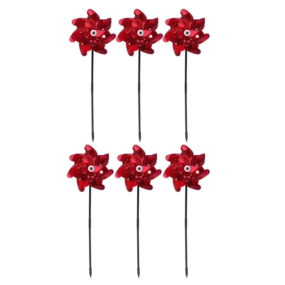 6 Pcs Pinwheel Shape Garden Planting Windmill Preschool - Walmart.com
