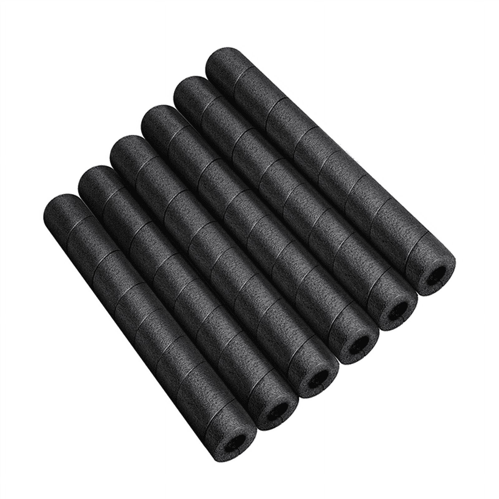 6 Pcs Pipe Insulation Foam Tube -Foam Covers -Soft Tubing Wrap Spiral ...