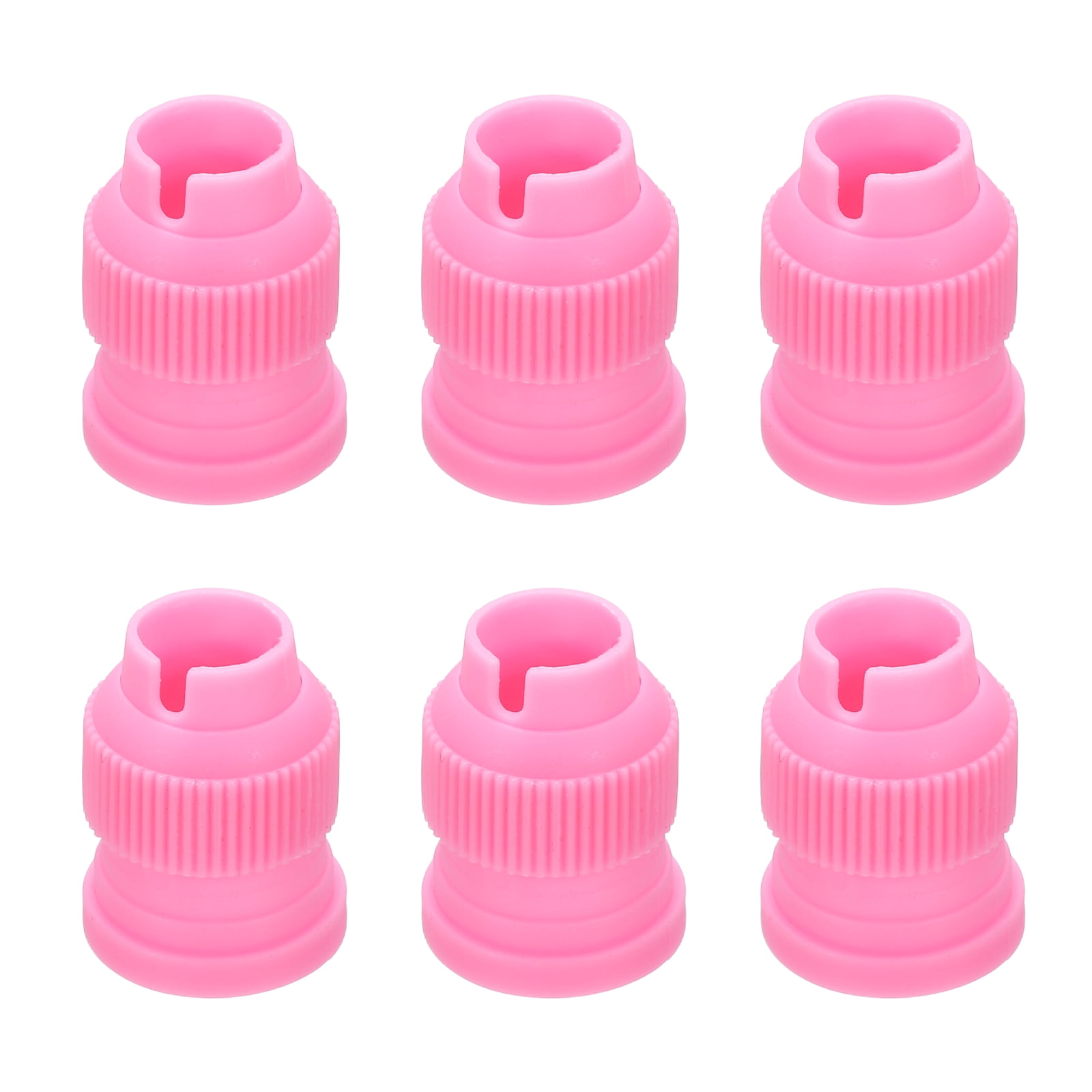 6 Pcs Piping Tip Coupler, Small Couplers Icing Frosting Piping Bag Cake ...