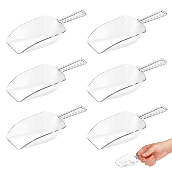 Clear Plastic Scoops