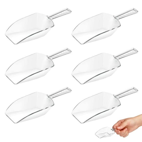 Clear Plastic Scoops