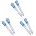 6 Pcs Plastic Pipettes Dropper, Liquid Dropper, Liquid Transfer Eye ...