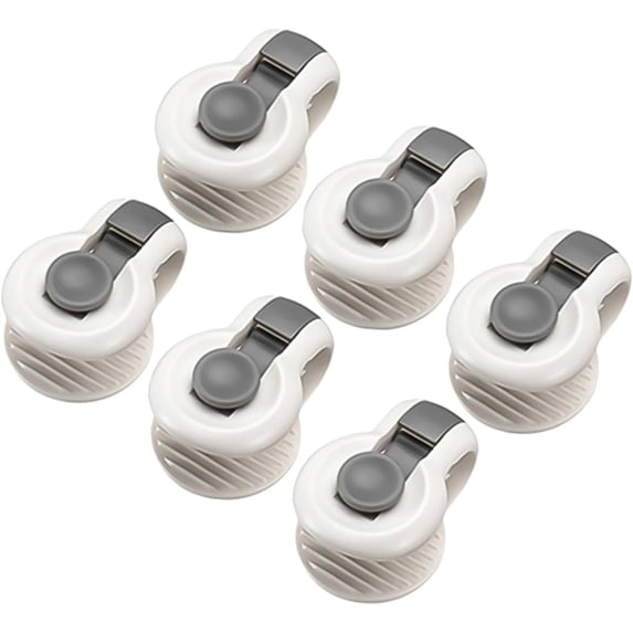 6 Pcs Plastic Quilt Clips Abs Anti-Slip Sheet Fasteners for Bed Duvet ...