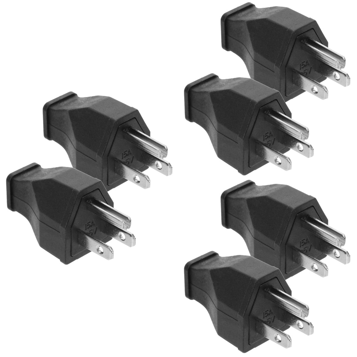 6 Pcs Plug Ground Bonding Replacement Extension Cord Electrical Ends ...