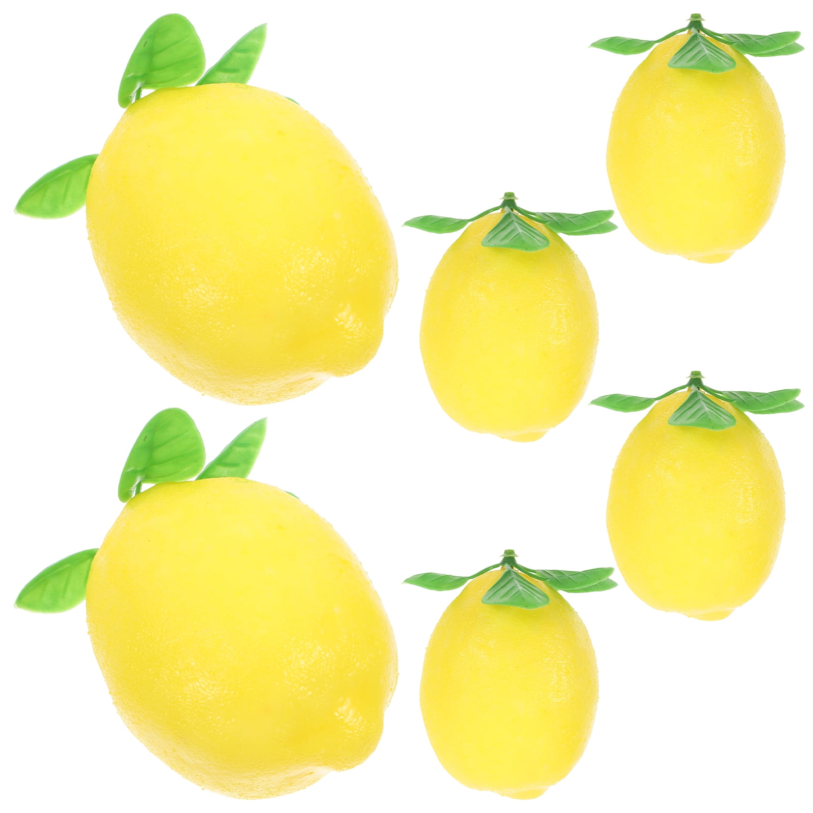 6 Pcs Pointed Mouth Bottle Caps Foam Decoration Imitation Lemon ...