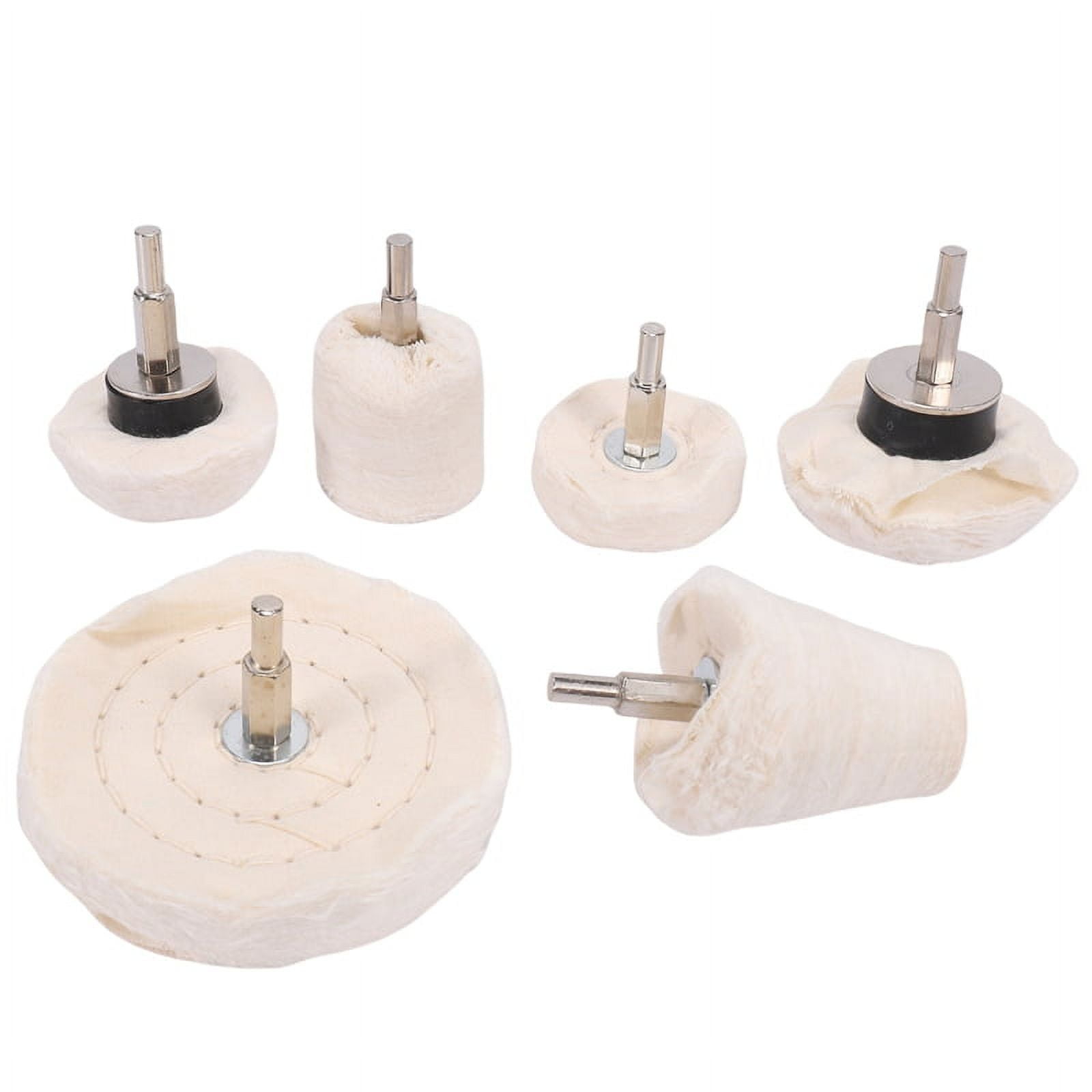 6 Pcs Polishing Wheel, Buffing Wheel Pad Polishing Column for Aluminum ...