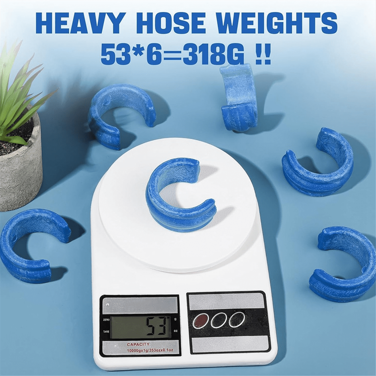 6 Pcs Pool Cleaner Hose Weight, Pool Hose Weight Replacement for Most ...
