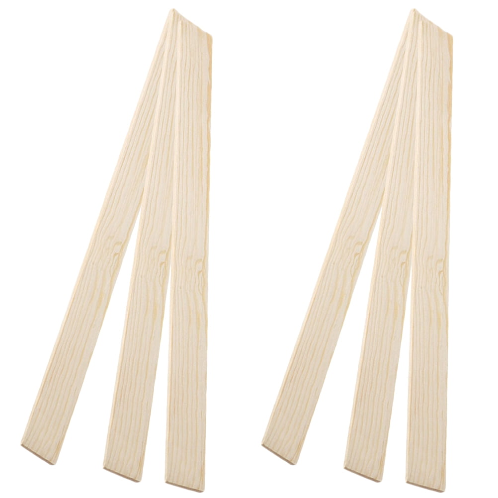 6 Pcs Pottery Tools Household Wooden Ruler Stick Sturdy Strip ...