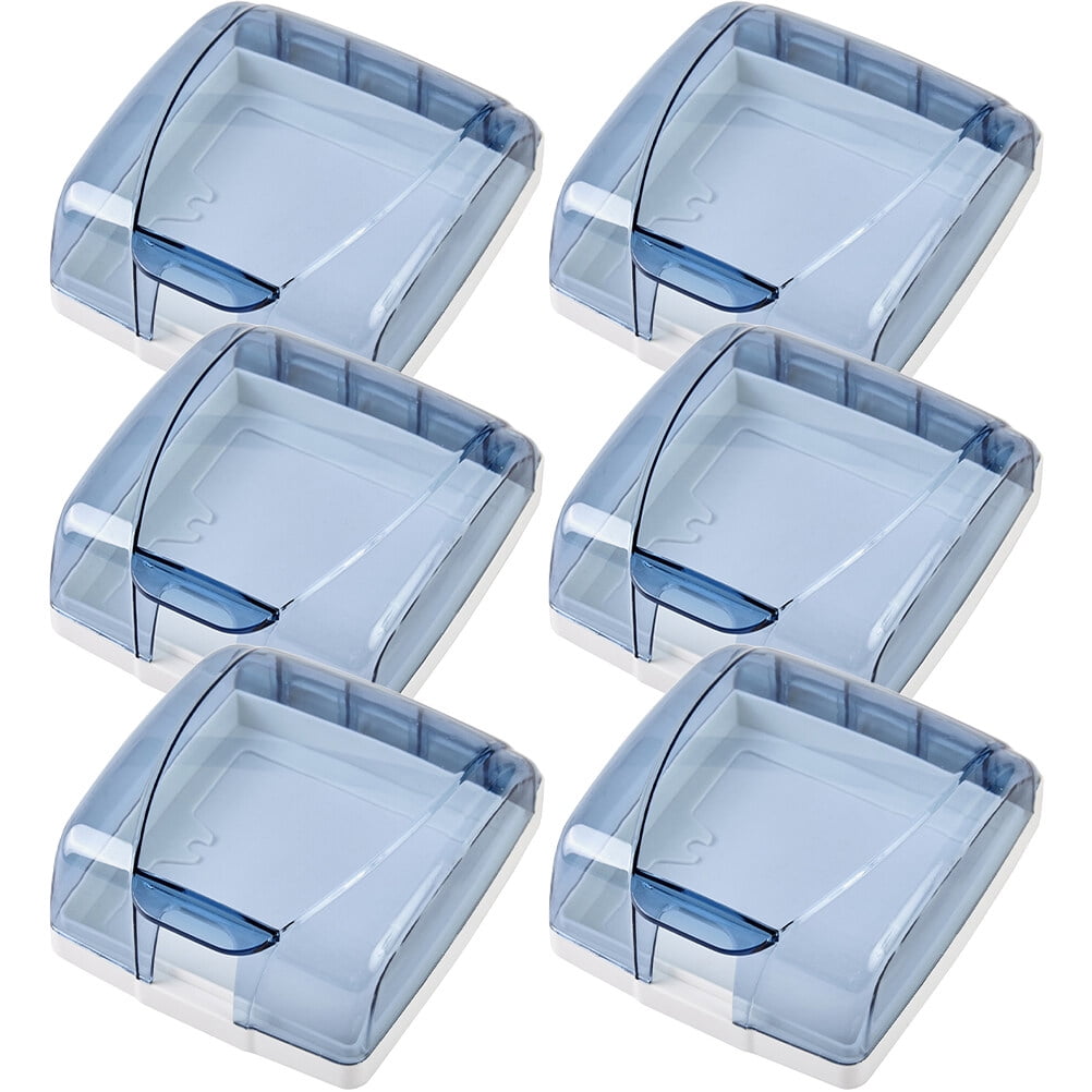 6 Pcs Power Splash Box Outdoor Receptacle Universal Socket Outlet ...