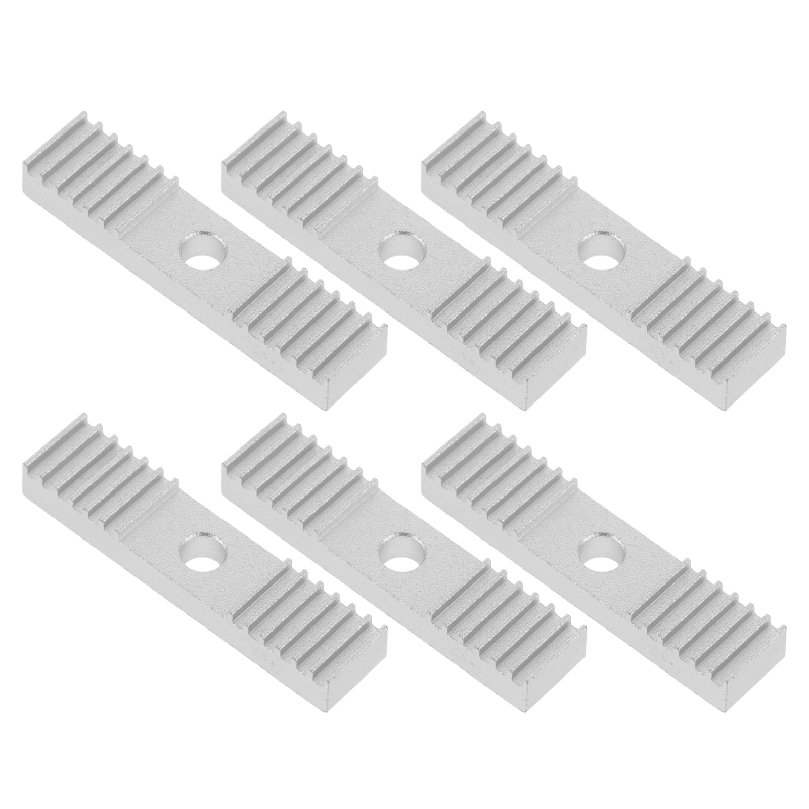 6 Pcs Printer Fixed Film Holder Belts Timing Belt Tooth Plate Aluminum ...