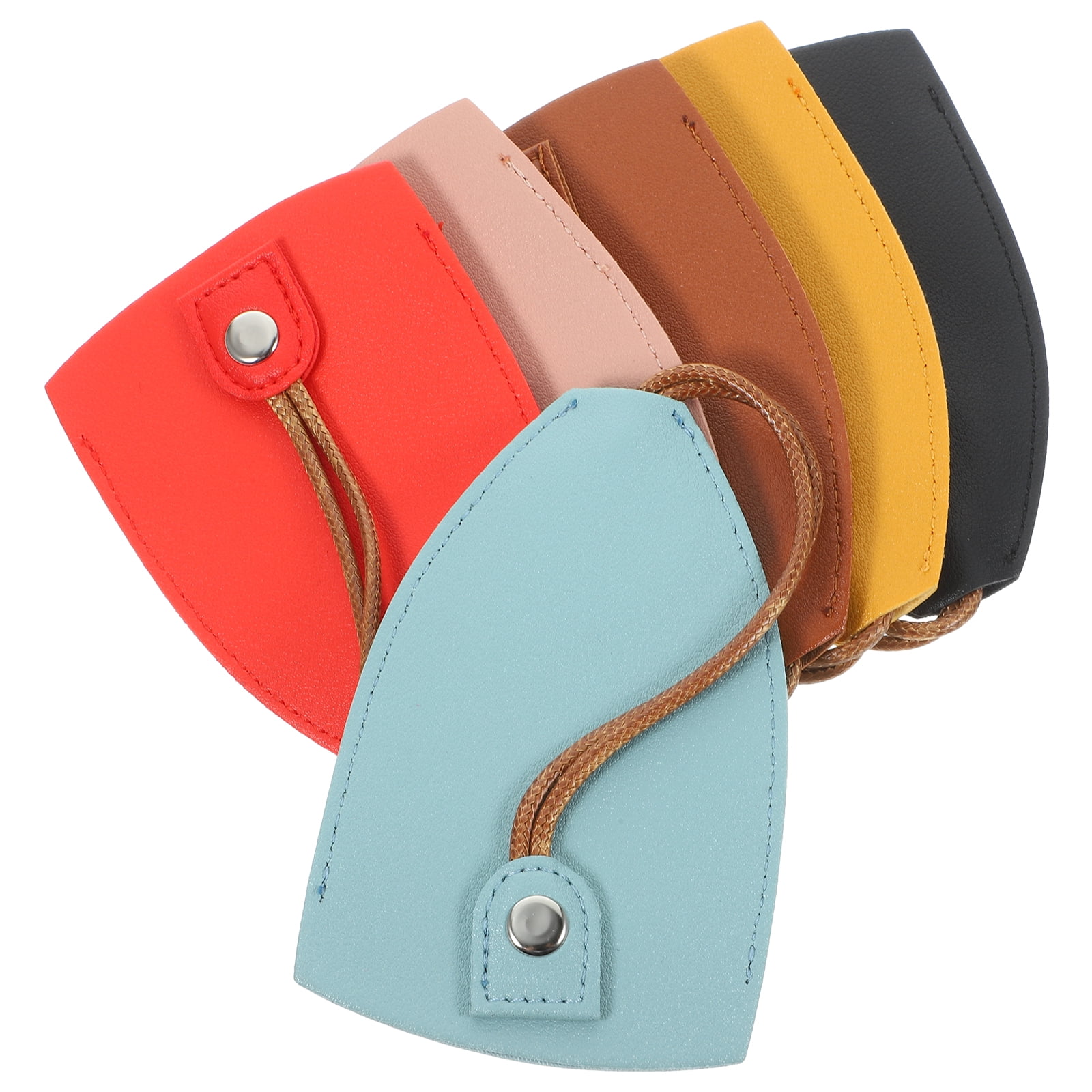 6 Pcs Pull-out Key Case Car Holder Cover Bag House Portable Pouch ...