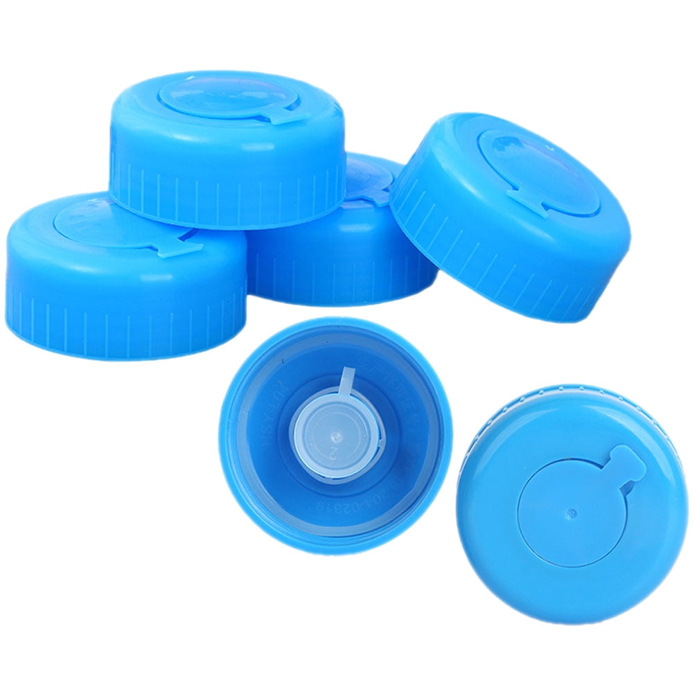 6 Pcs Pure Water Lid Reusable Jug Cap Kettle Caps Anti Splash Bottle ...