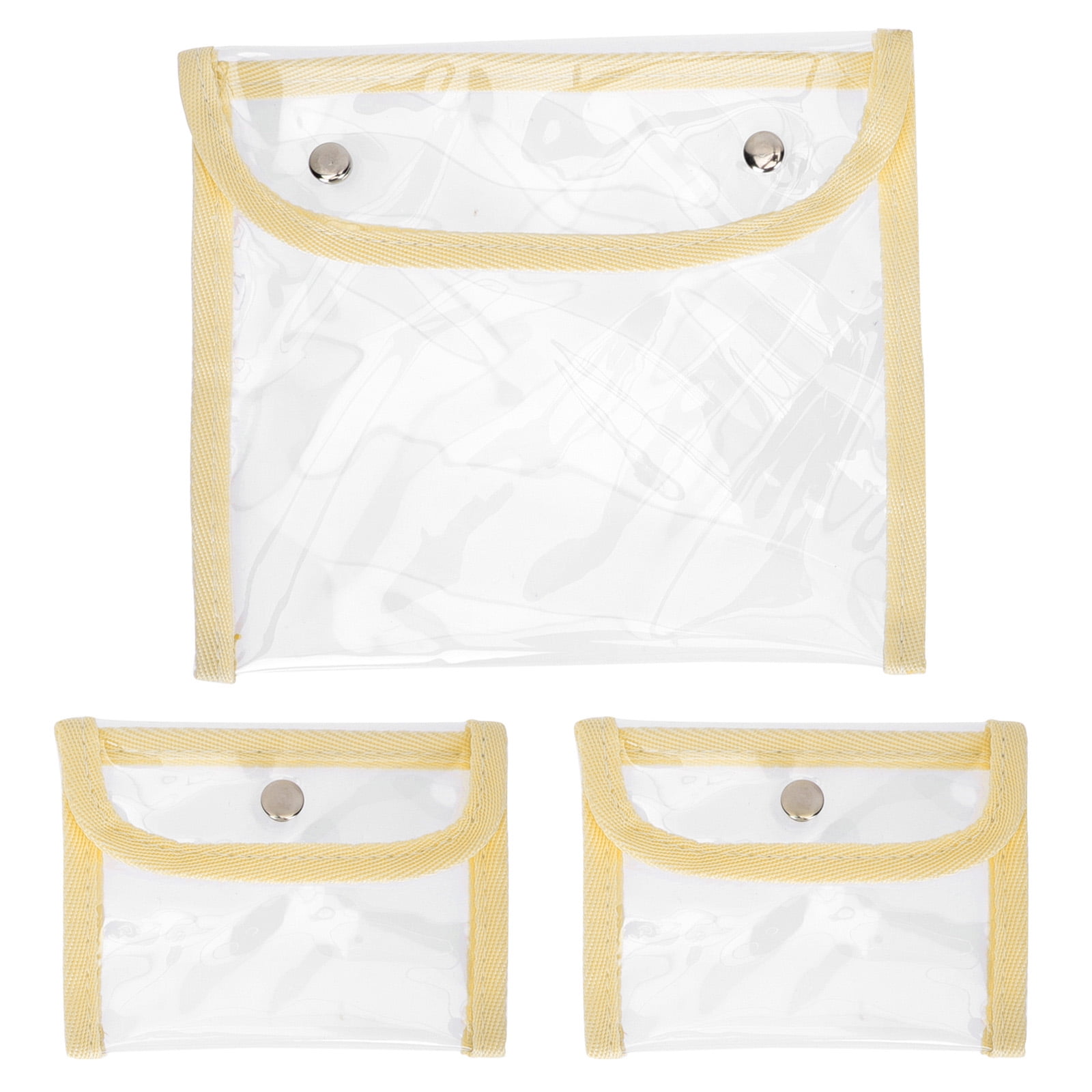 ifundom Clear Wallets Pvc Simple Style For Office Home Travel 6Pcs 8 ...