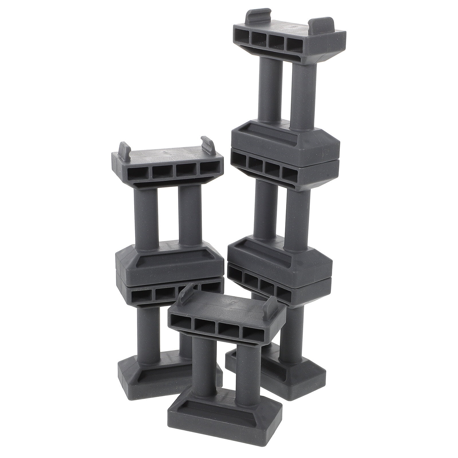 6 Pcs Railway Track Pier Accessories Train Scene Building Bridge Child ...