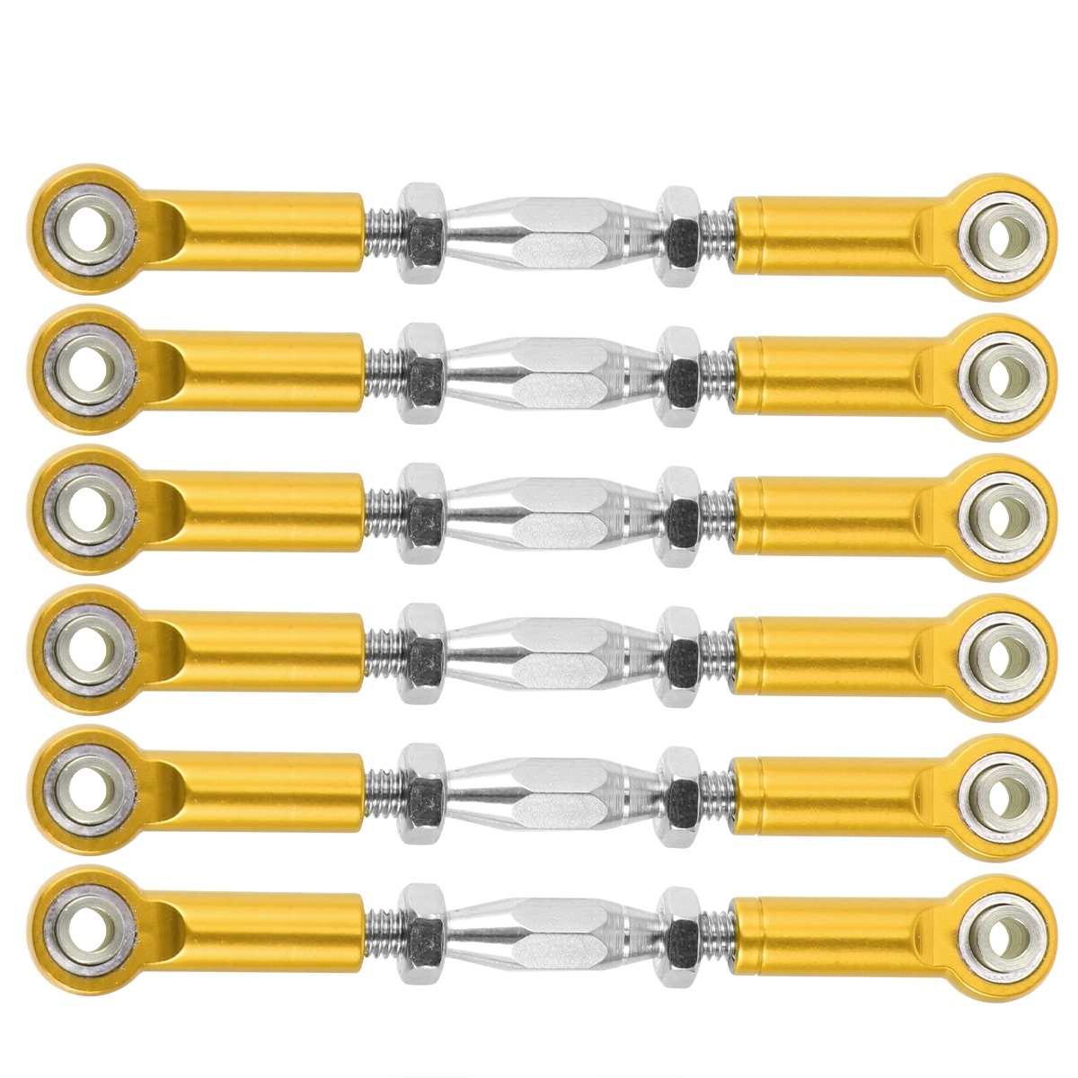 6 Pcs Rc Race Car Rod Linkage For Truck Turnbuckle Tie - Walmart.com