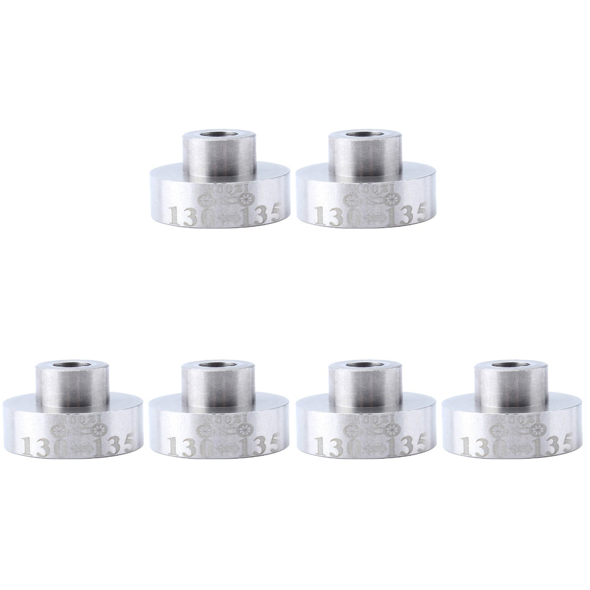 6 Pcs Rear Hub Adapter Driver Conversion Converter Caps Bike Seat ...
