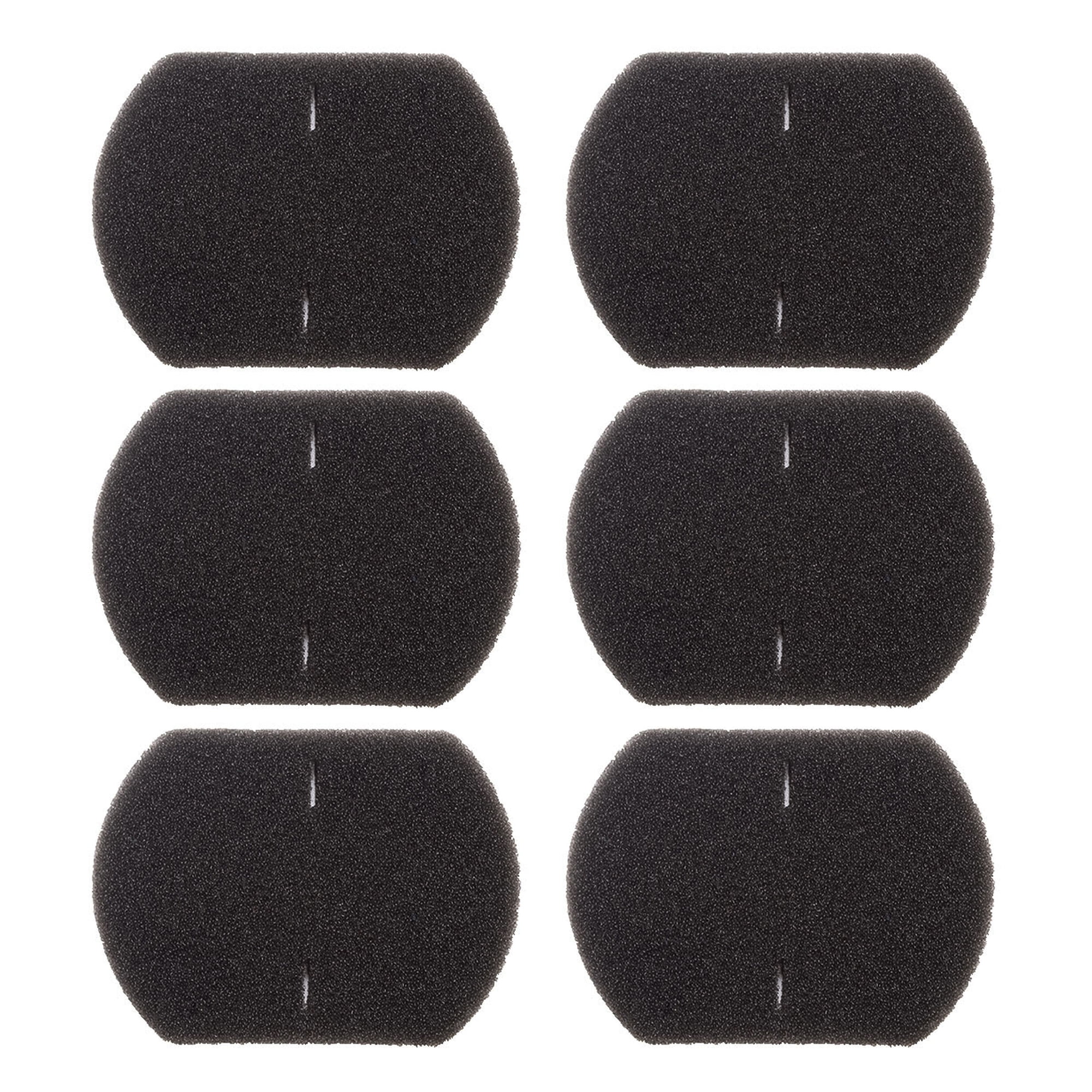 Bissell Vacuum Foam Filters, 6 Pcs for Featherweight 3-in-1 Stick Model ...