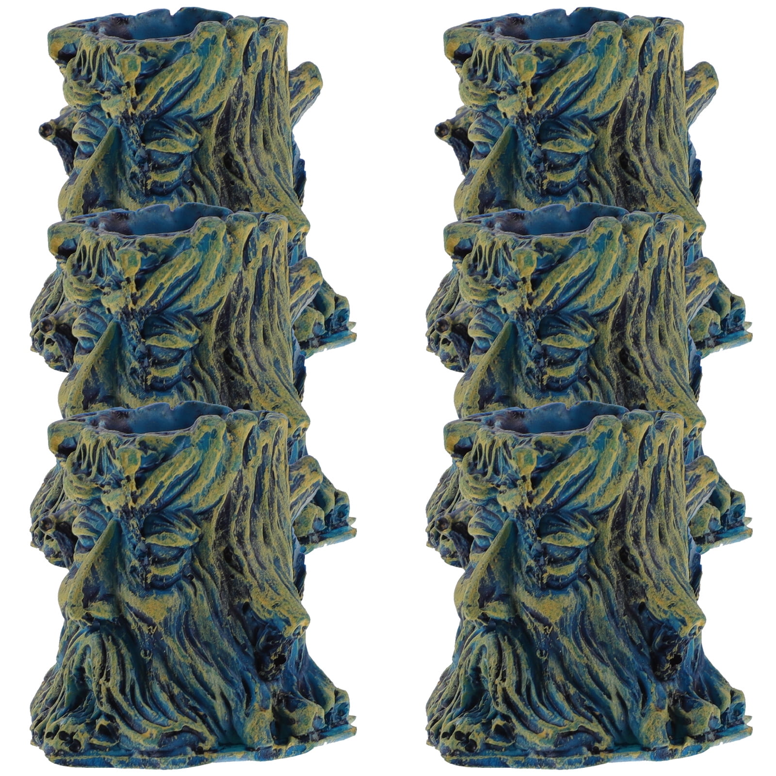 6 Pcs Reptile Tank Reptile Terrarium Pet Birdbath Gecko Food Dish 3.5X3.5X3CM - Walmart.com