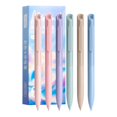 6 Pcs Retractable Gel Inks Pen with Refills Signing Pens Quick Drying ...