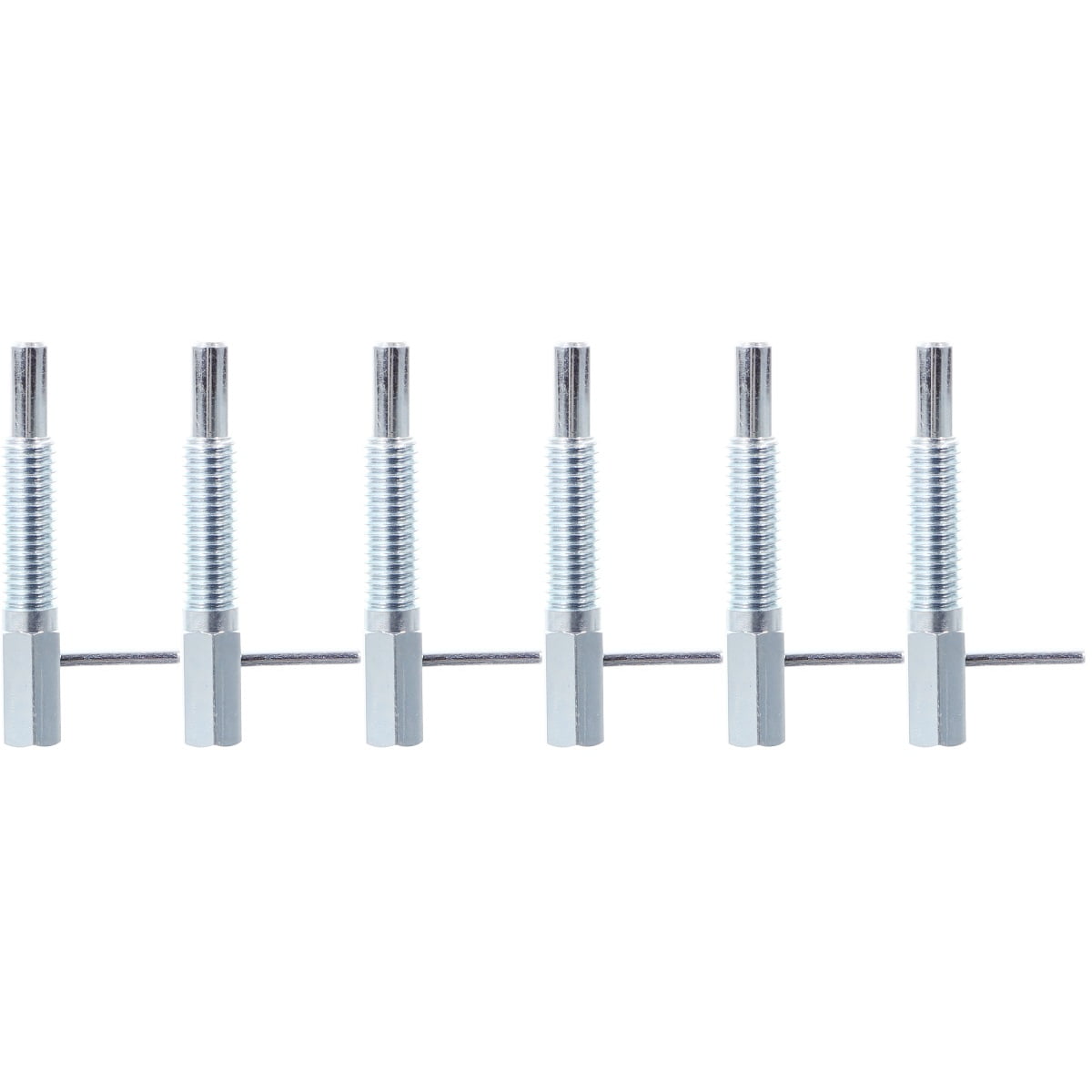 6 Pcs Retractable Pin Spring Catch Latch Stainless Steel Plunger