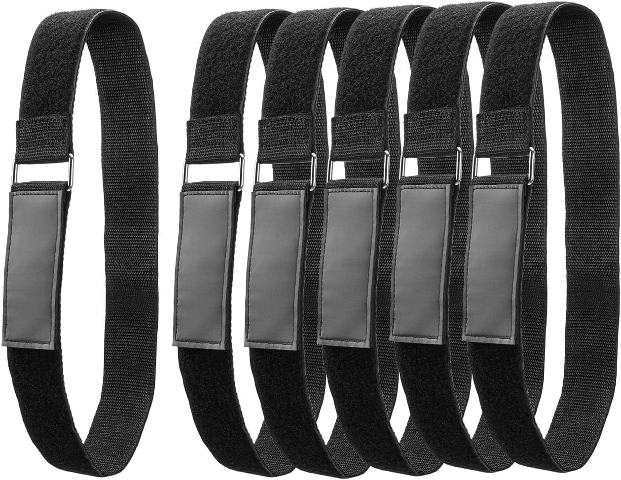 6 Pcs Reusable Ladder Straps, Ladder Rack Tie Down Straps with Nylon ...