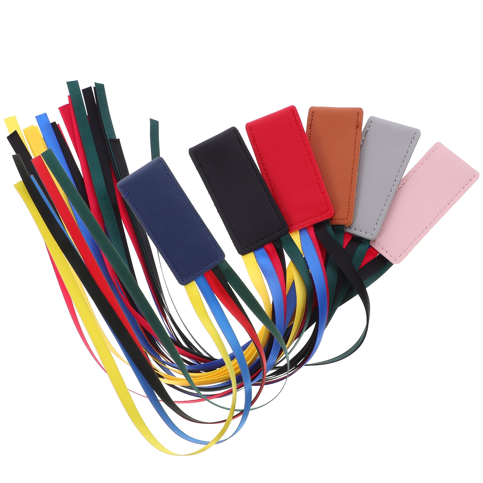 FELTECHELECTR Ribbon Book Mark Leather 6Pack 14.57X1.18X0.12In ...