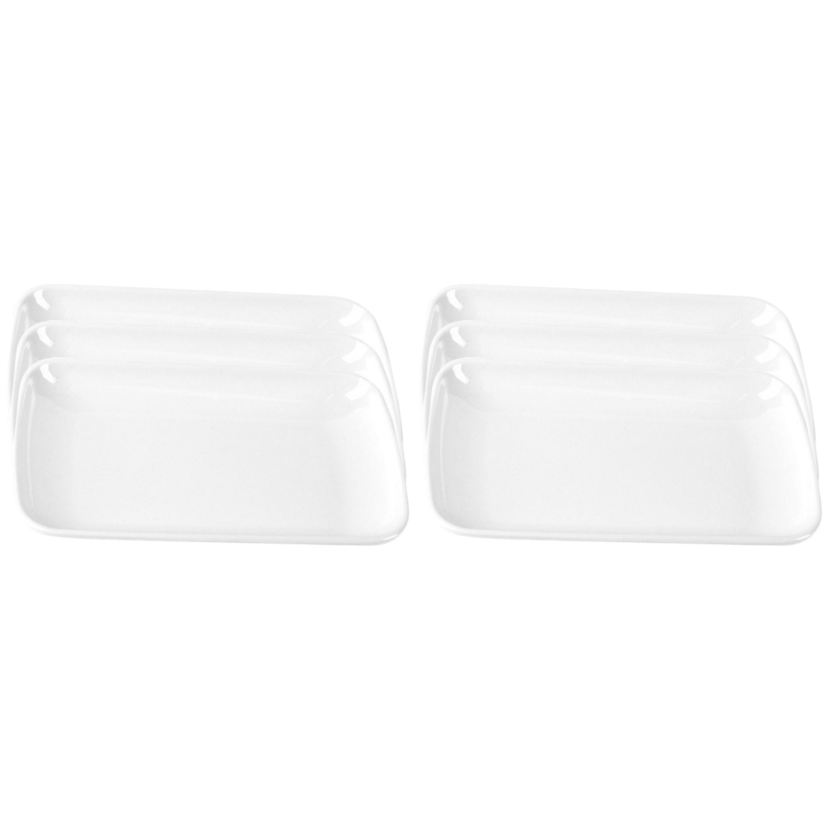 6 Pcs Rice Roll Breakfast Plate Tableware Food Small Plates Appetizer ...