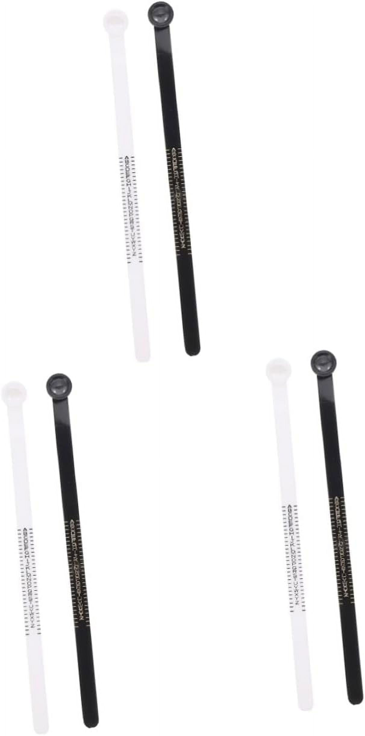 6 Pcs Ring Measurement Ring Sizer Tape Measurer Finger Measuring Tool ...