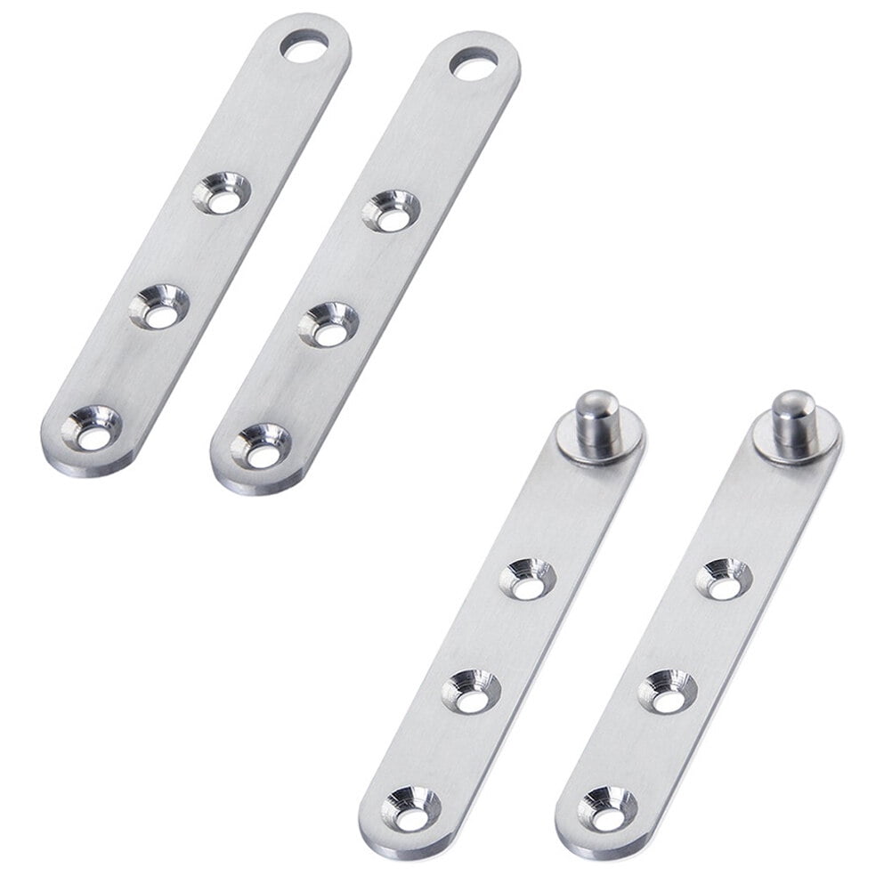 6pcs Stainless Steel Furniture Hinge for Door and Cabinet with 360 ...