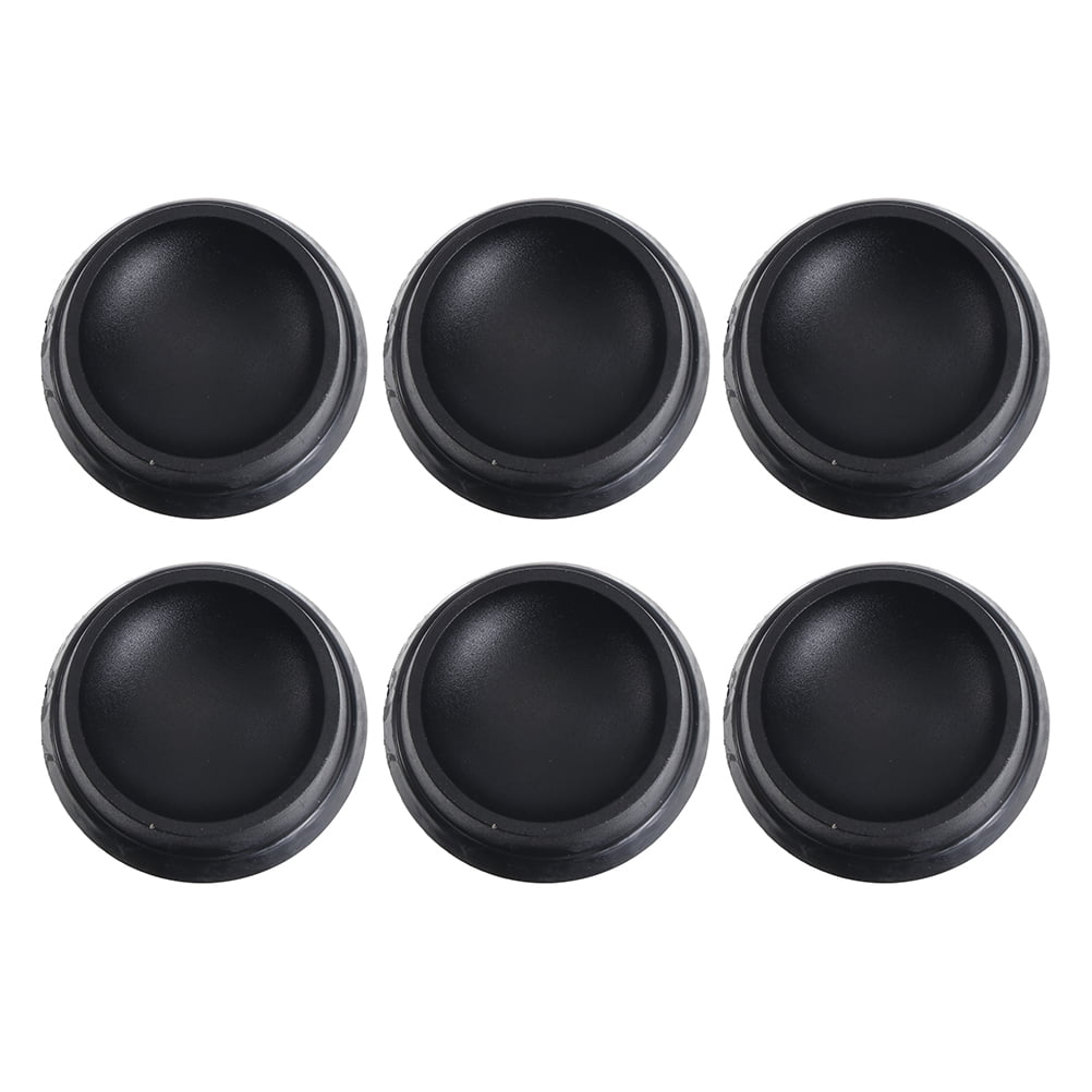 6 Pcs Round Roller Chair Mat Floor Protector Desk Chairs Feet Furniture ...