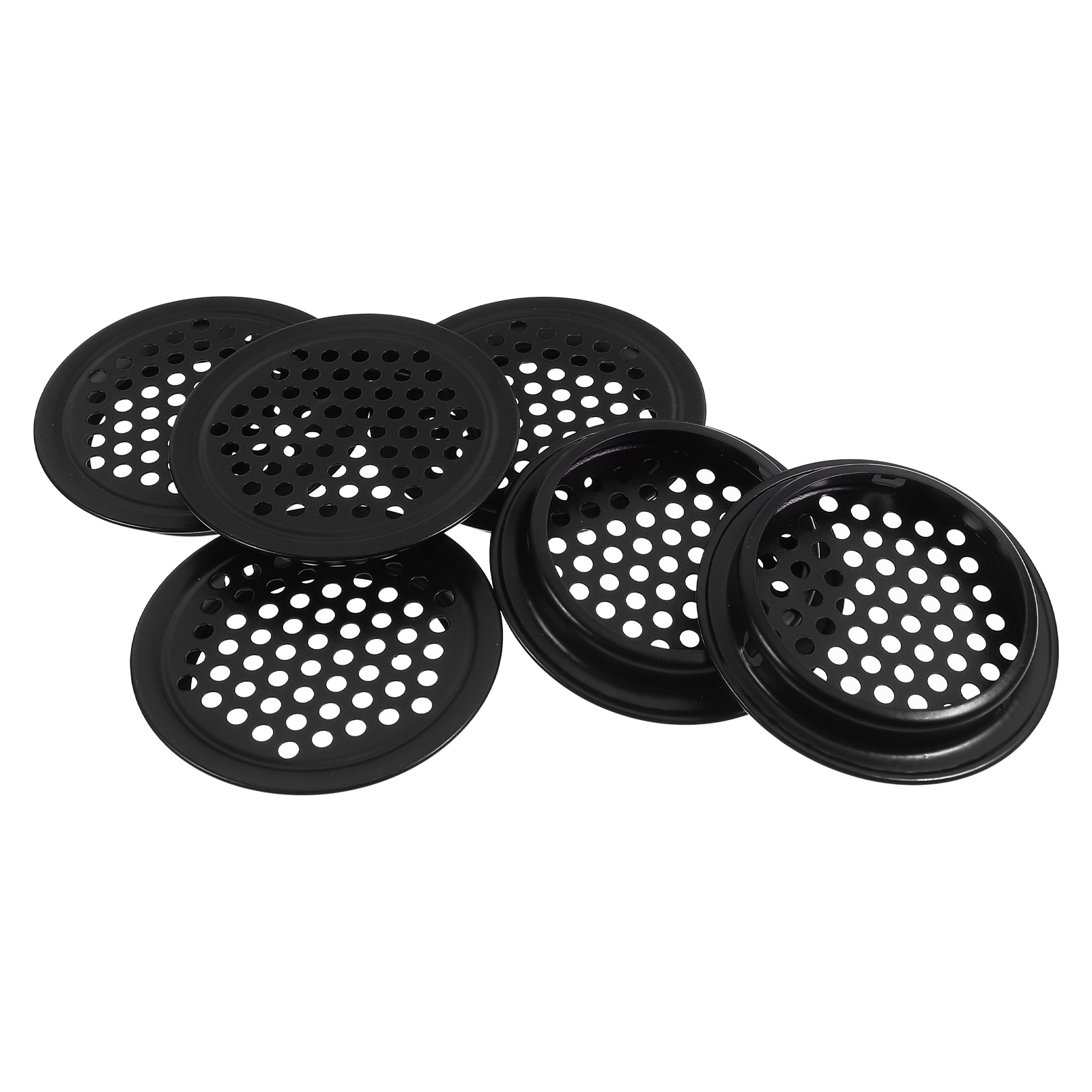 6 Pcs Round Vent Mesh Ventilation Vent Hole Metal Furniture Vent Vent ...