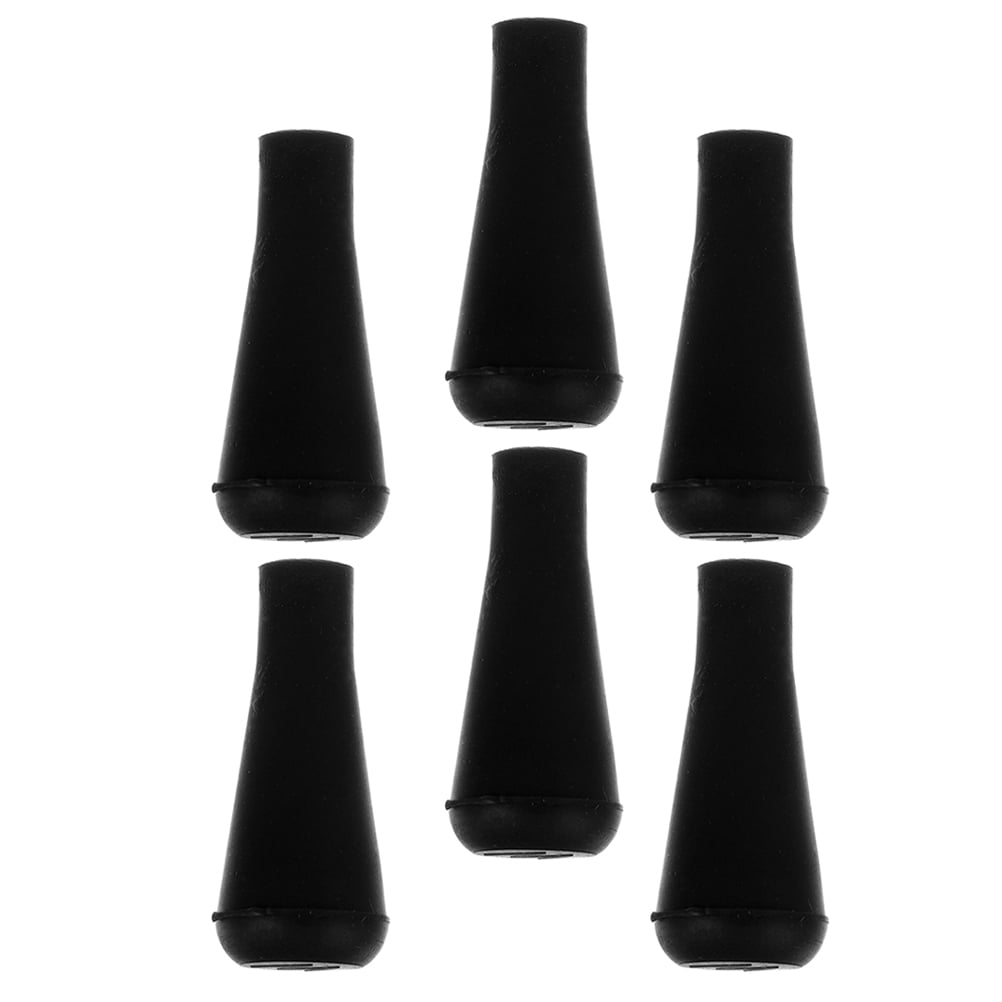6 Pcs Rubber Arrow Wear-resistant Tips Replacements Lightweight Heads ...