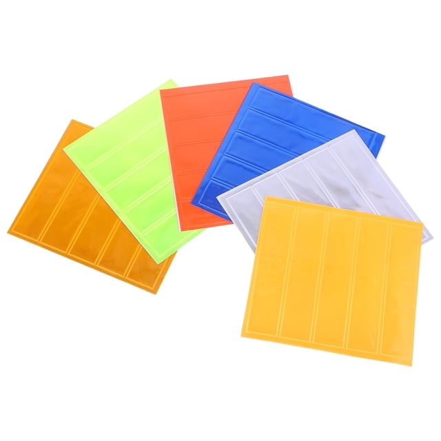 Onaparter 6 Pcs Running Reflective Stickers Emblems Spoke Supplies Bike ...