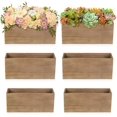 6 Pcs Rustic Wooden Boxes for Storage, Decorative, Display, Arts ...