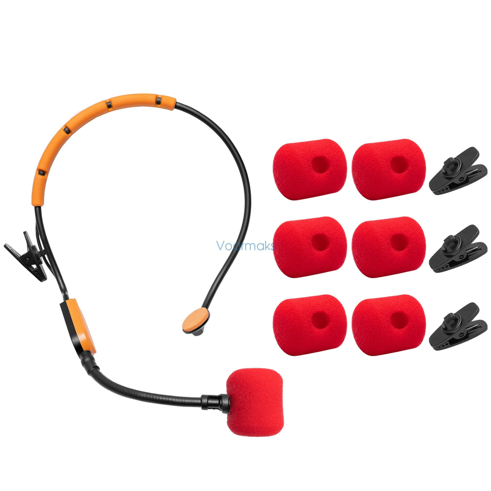 6 Pcs SM31 Mic Covers + 3 Clips For Shure SM31 PGA31 Microphone, RK379 ...