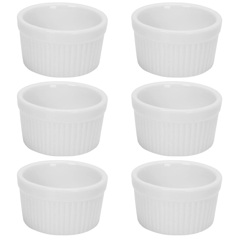 6 Pcs Sauce Cup Tomato Paste Kitchen Supplies Seasoning Cups Ceramic ...