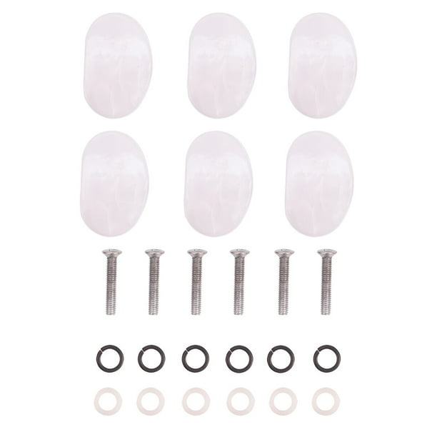 6 Pcs Semicircle Shape Electric Guitar Tuning Pegs Tuners Machine Head ...