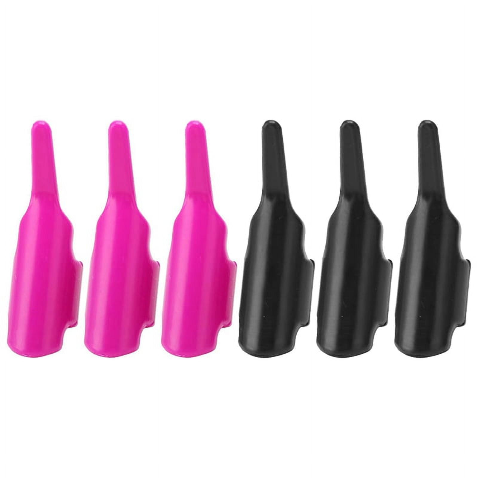 6 pcs Seam Pusher & Thread Controller, Plastic Sewing Finger Protector ...