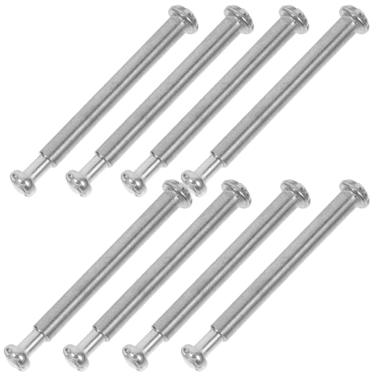 6 Pcs Shaft Replacement Hand Fan Fasteners Repairing Accessory Silver ...