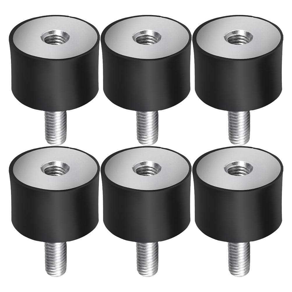 6 Pcs Shock Absorber Anti Vibration Silent Block Vibration Damping ...