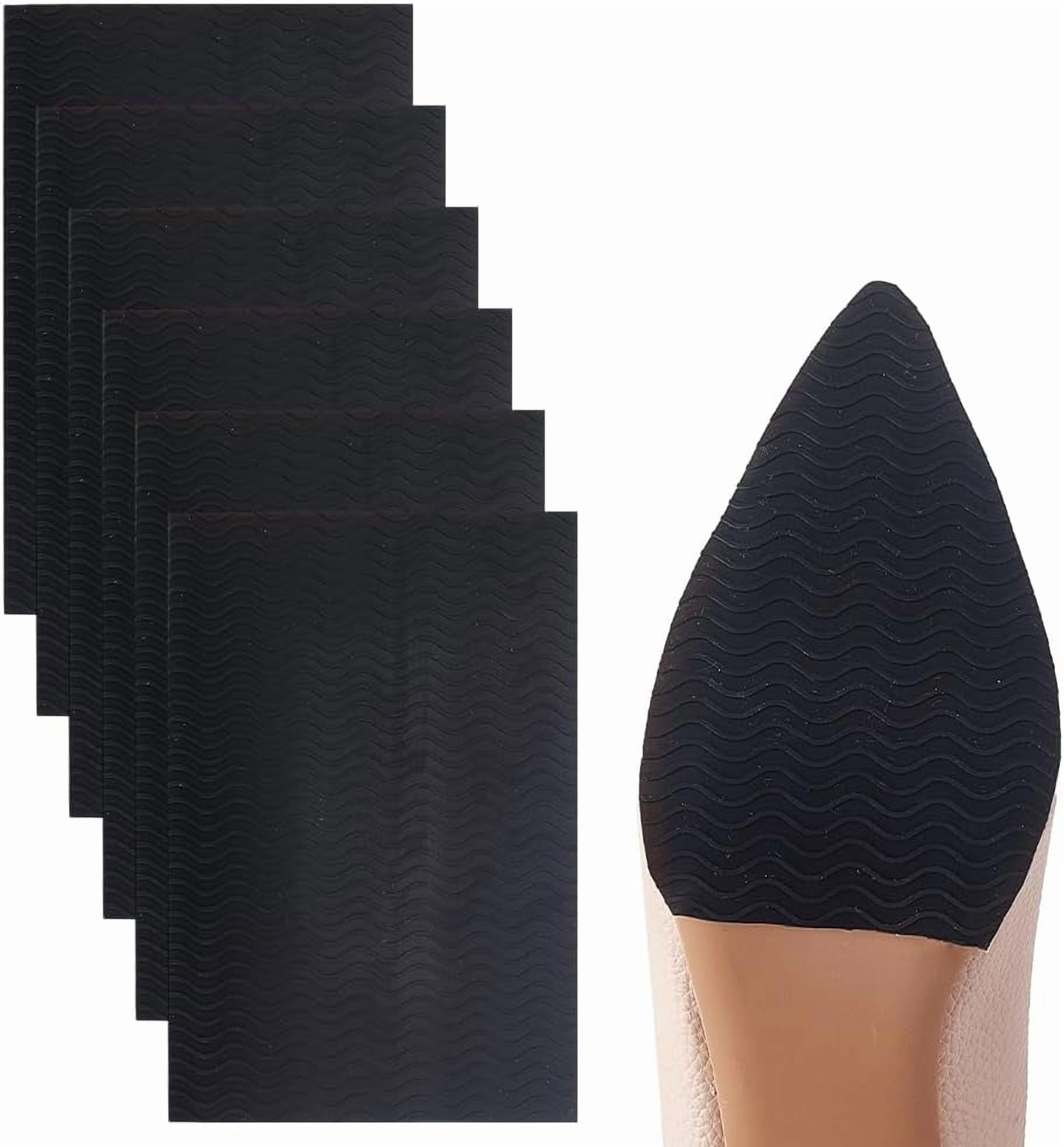 6 Pcs Shoe Sole Protectors Black Shoe Bottom Grip Pads Non-Slip Shoe ...