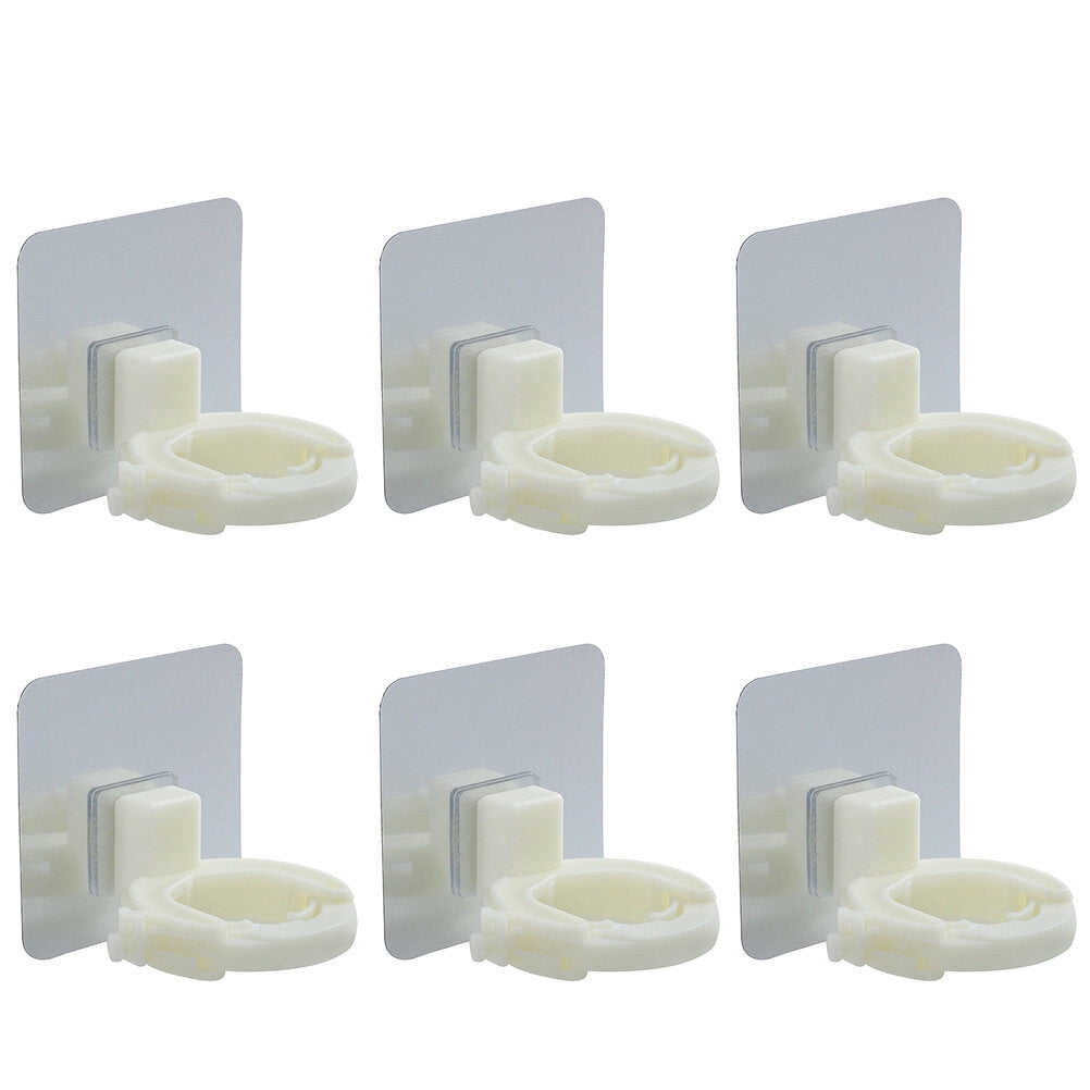 6 Pcs Shower Gel Bottle Bracket Bathroom Shampoo Stand Liquid Dispenser ...