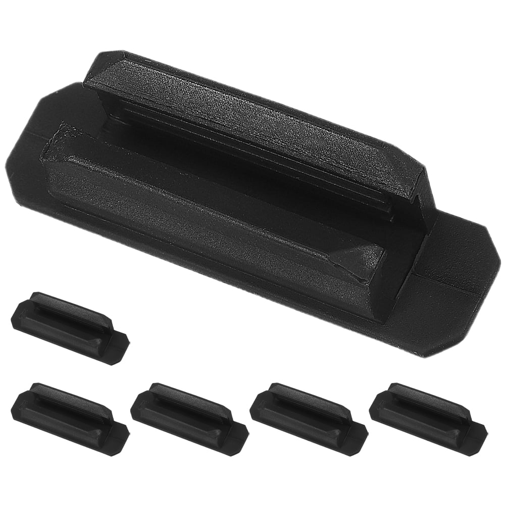 6 Pcs Silicone Pen Holder Office Desk Accessories Pen Clips Silicone ...