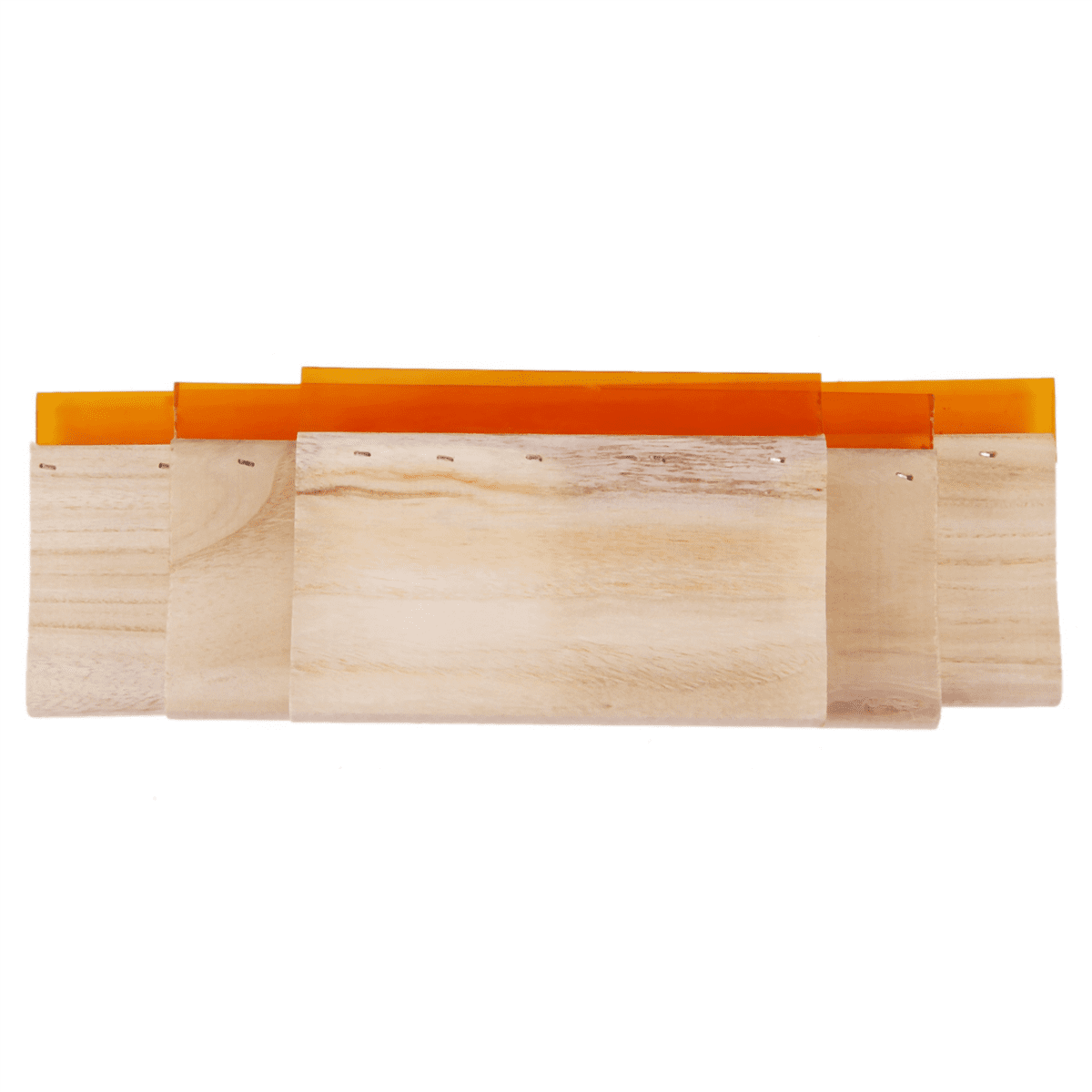 6 Pcs Silk Screen Printing Squeegee Ink Scaper Scratch Board Tools 16cm ...