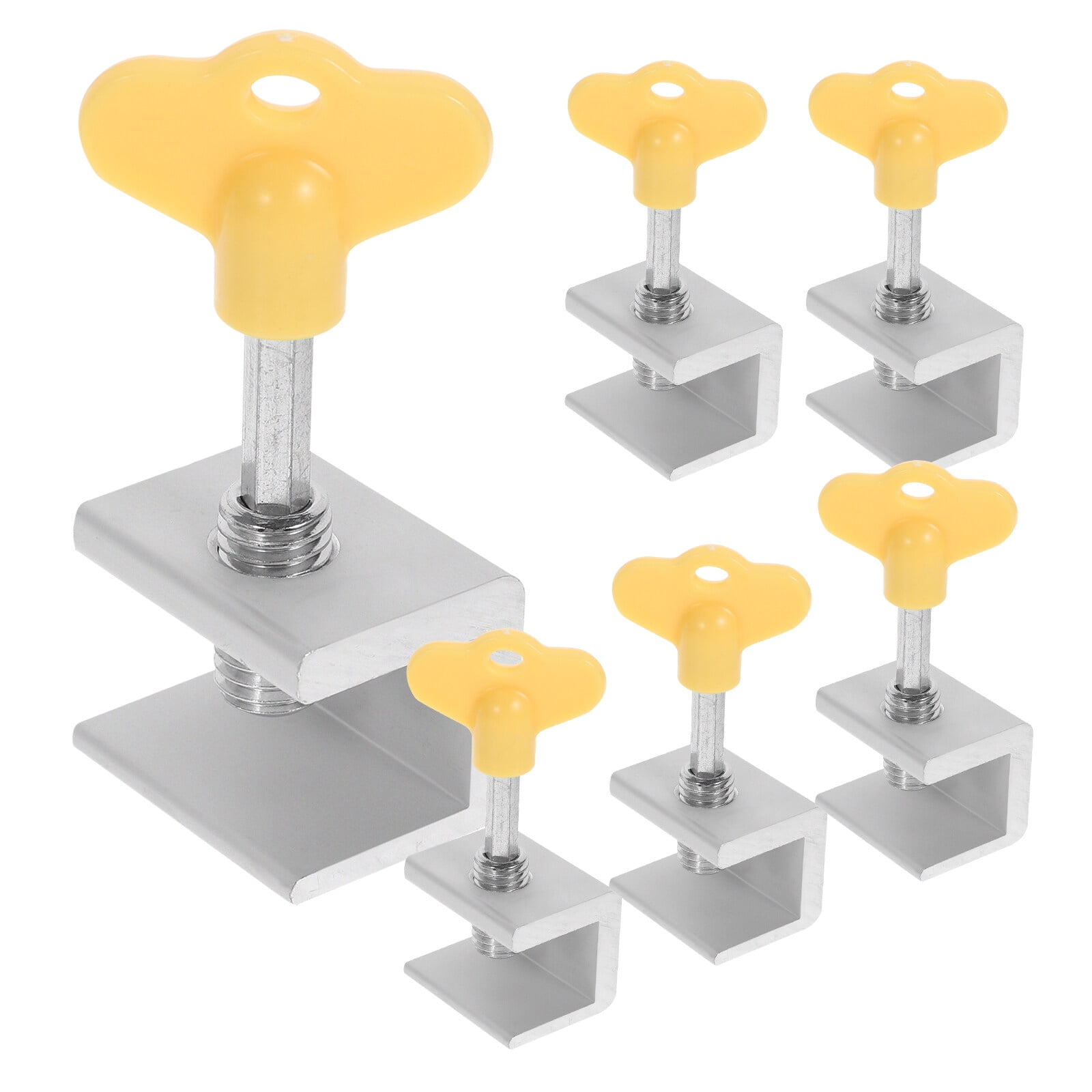 6 Pcs Sliding Window Lock Slide Locks Security with Keys Translation ...