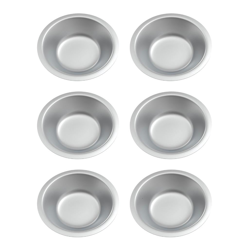 6 Pcs Small Round Paint Tray Painting Color Palette Paint Mixing ...
