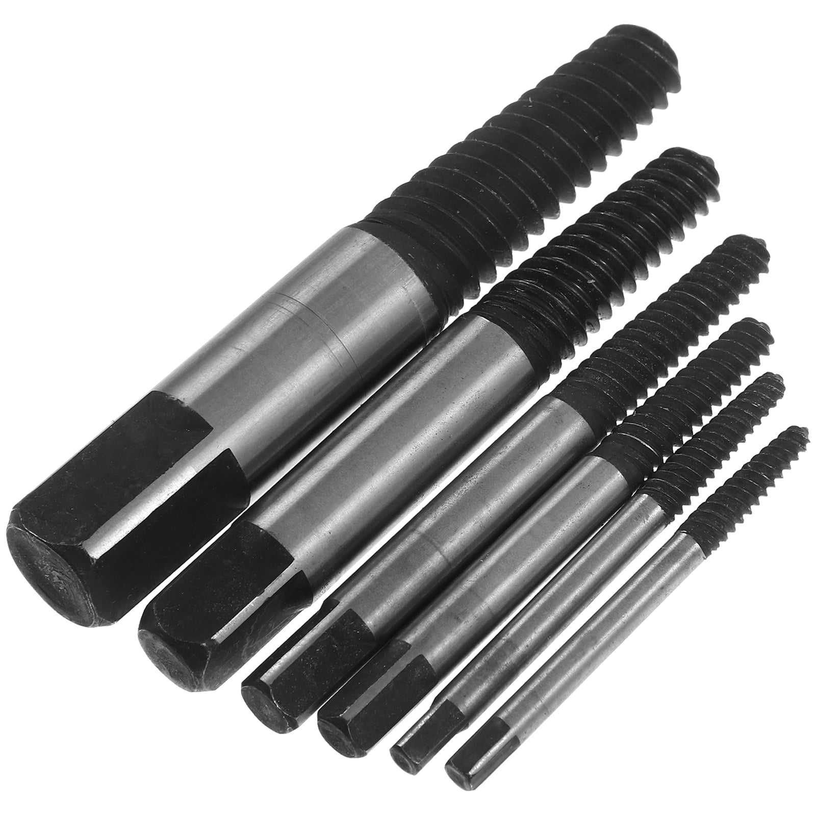 6 Pcs Small Screws Broken Bolt Extractor Kit Stripped Screw Remover ...