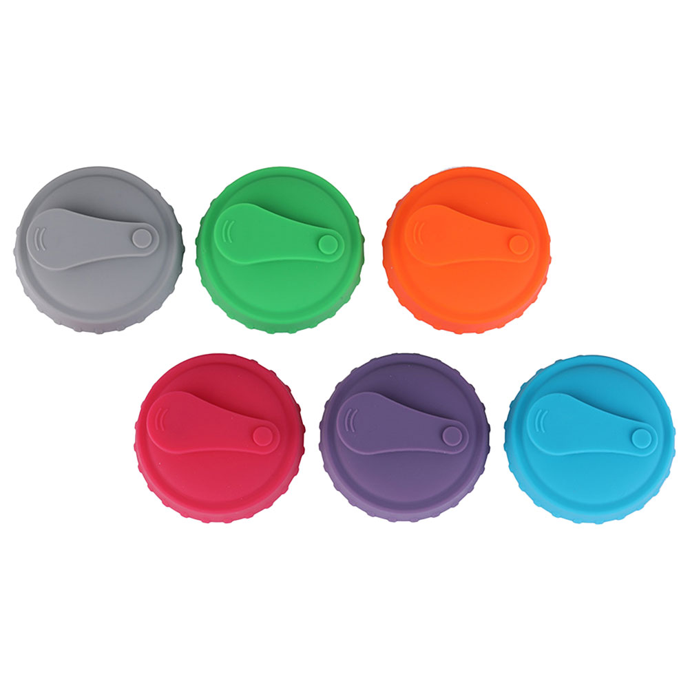 6 Pcs Soda Can Caps Beverage Covers Lid Beer Hats Drink Lids Bottle Six 6-pcs-soda-can-caps-beverage-covers-lid-beer-hats-drink-lids-bottle-six