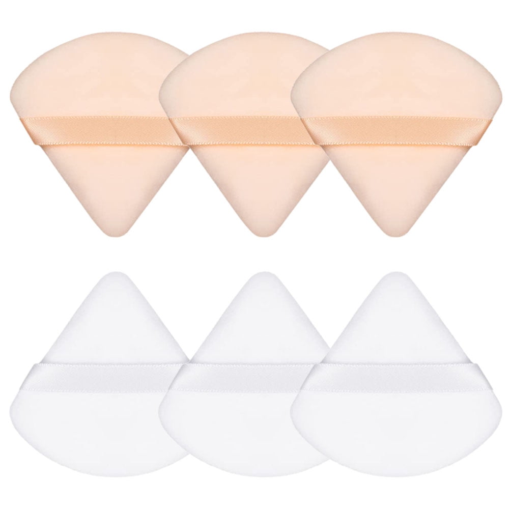 6 Pcs Soft Face Makeup Triangle Powder Puff,Beauty Loose Velour Puff ... 6 Pcs Soft Face Makeup Triangle Powder Puff,Beauty Loose Velour Puff ...