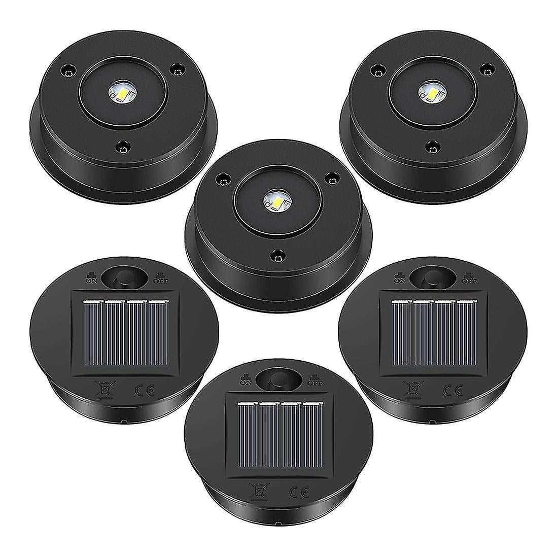 6 Pcs Solar Lights Replacement Top 7 Solar Lantern Parts Led Solar ...